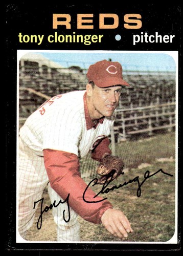 1971 Topps Tony Cloninger #218 Cincinnati Reds Baseball Card | eBay