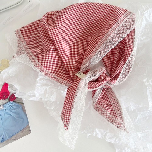 Soft Wrap Lace Hair Scarf Lace Triangle Hair Band New Headband Women ...