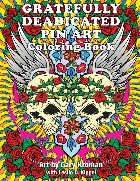 Grateful Dead Coloring Pages Printable Gothic Sugar Skull Pattern