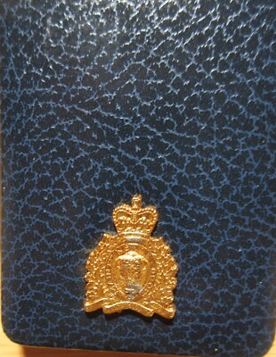 1973 Canada RCMP VIP Cased Commemorative Silver Dollar Coin. Blue with ...