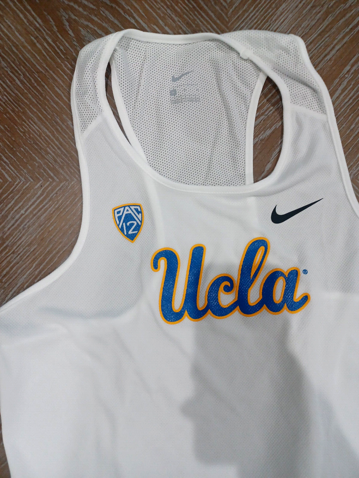 NIKE UCLA BRUINS MEN'S TRACK & FIELD CROSS COUNTRY SINGLET TEAM ISSUE ...