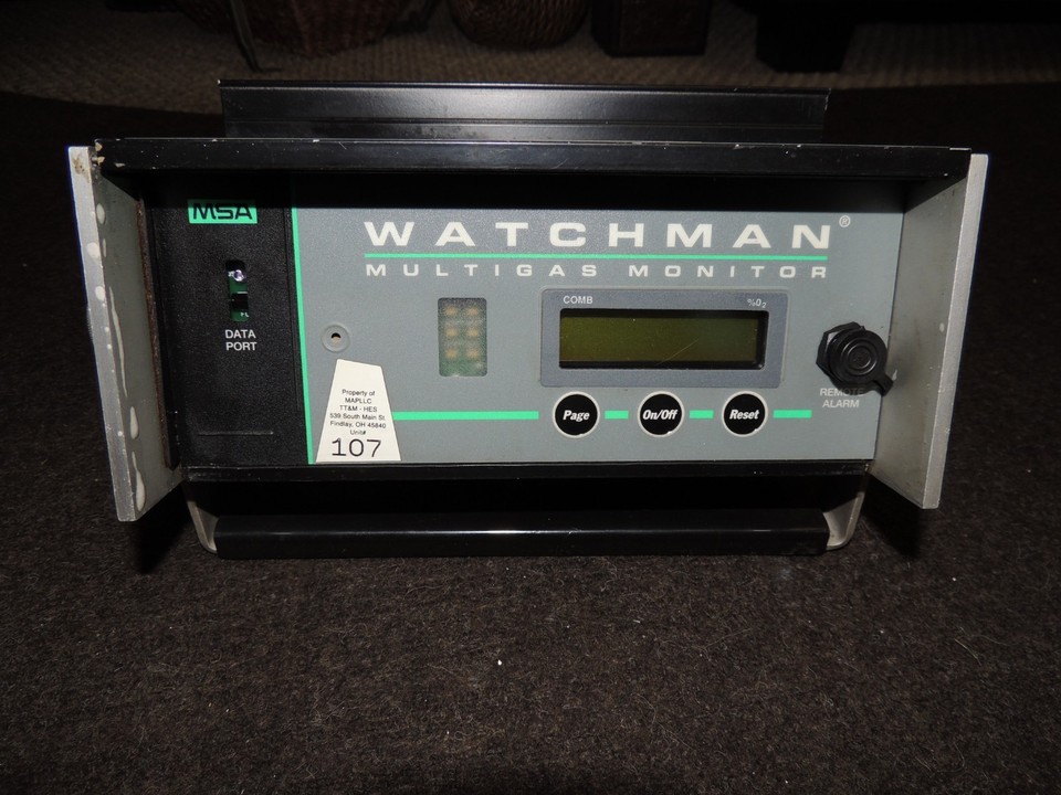 MSA Watchman Multigas Monitor | eBay