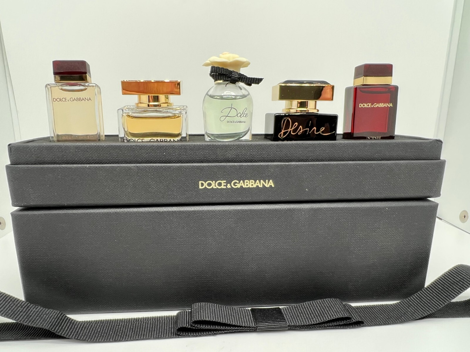 DOLCE & GABBANA FOR WOMEN 5 PIECES MINIATURE GIFT SET NICE FOR TRAVELING | eBay