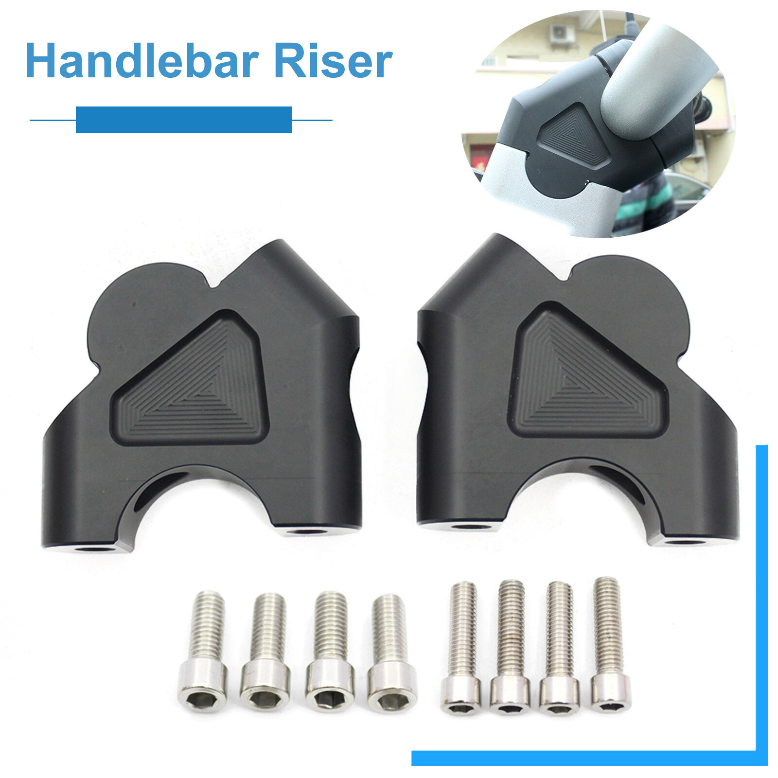 1 Pair Handlebar Risers For BMW R1200GS LC/ADV R1250GS/ADV Height Up ...