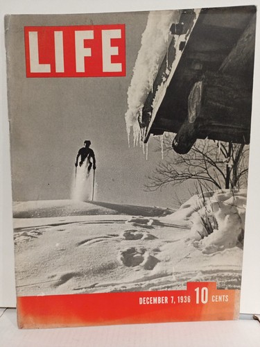 DECEMBER 7 1936 LIFE MAGAZINE VOLUME 1 NUMBER 3, HITLER, GERMAN NAVY ...