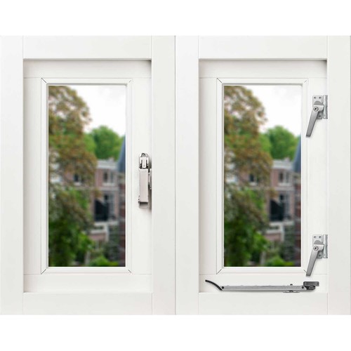 AXA Oyster CASEMENT WINDOW LOCK Hinged Secure Fastener Stay Californian ...