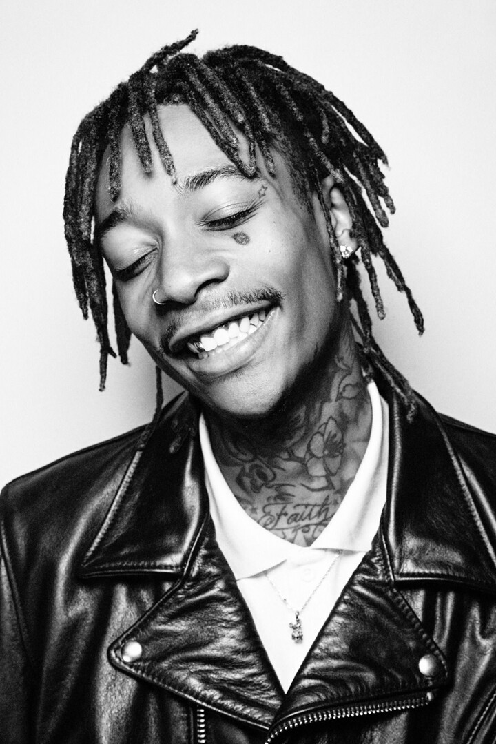 Wiz Khalifa Smiling