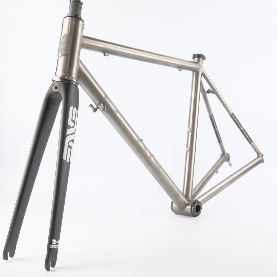 Dean Ultralight 53cm Carbon Titanium Road Frame ExoGrid CTI Rim Brake ...