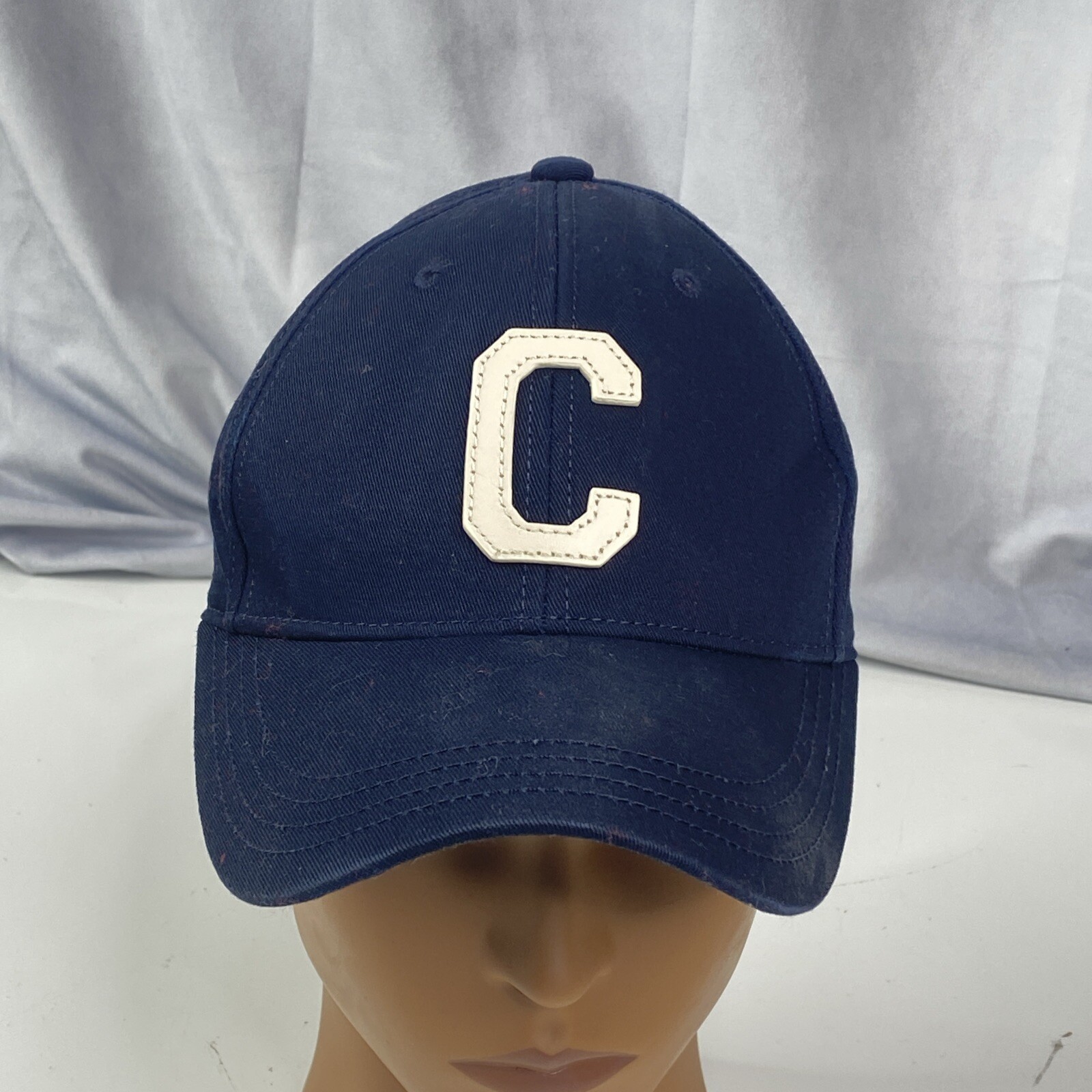 Coach Adult Varsity Letter C Navy Blue Baseball Cap H… - Gem