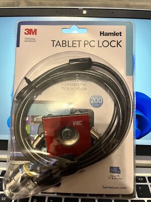 Tablet Pc Notebook Laptop Security Cable with Key Lock Hamlet | eBay