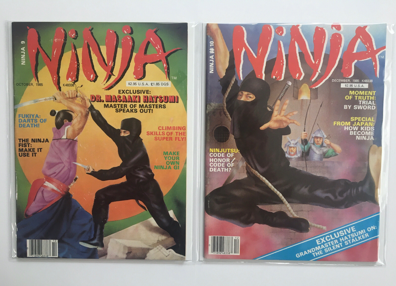 Ninja Magazine Lot. #9 And #10. 1985 Magazines | eBay