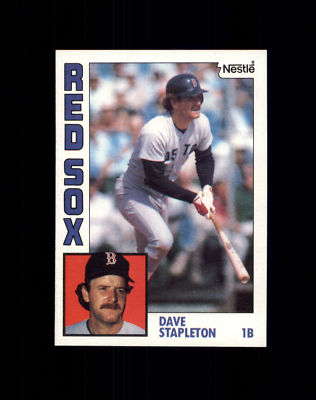 1984 Nestle #653 Dave Stapleton - Boston Red Sox NM/MT (A02A) | eBay