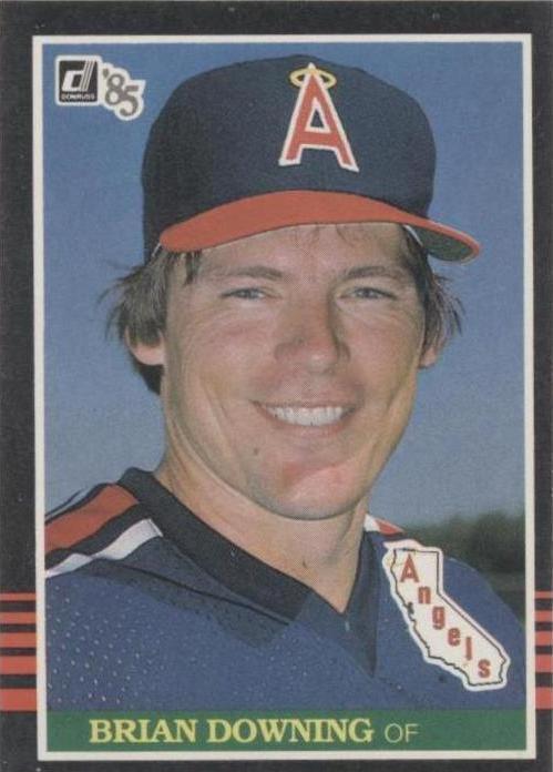 1985 Donruss - Brian Downing #158 for sale online | eBay