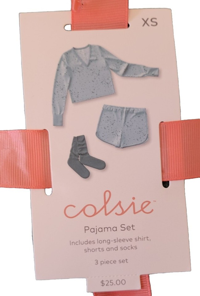 Colsie 3 Piece Pajama Set Size XS | eBay