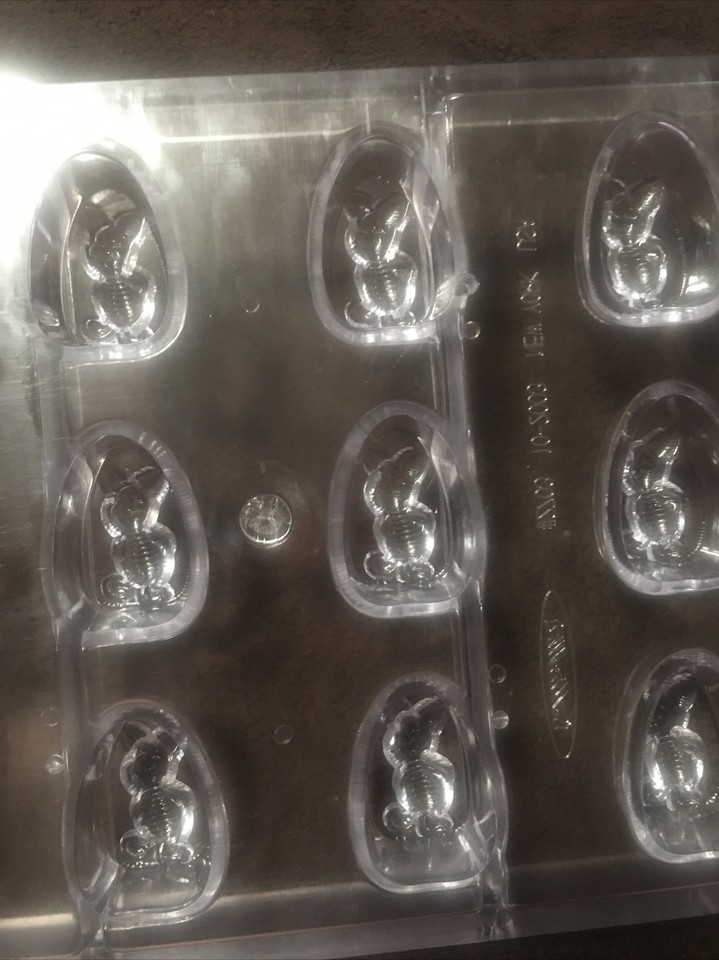 Walt Disney Park Micelli Polycarbonate Chocolate Mold Piglet #2703 10 ...