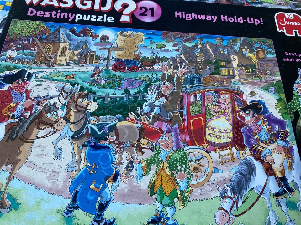 Bins Wasgij Destiny 21 Highway Hold Up 1000 Piece Jigsaw Puzzle ...