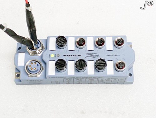 29309 TURCK DEVICENET HUB W/ VOLTAGE MON W/ X6 U2530-8005 JBBS-57-E811 ...