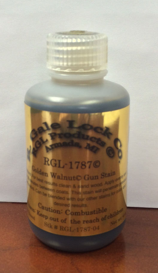 R. Gale Lock Co. - RGL-1787 Golden Walnut Gun Stain; 4oz Bottle | eBay
