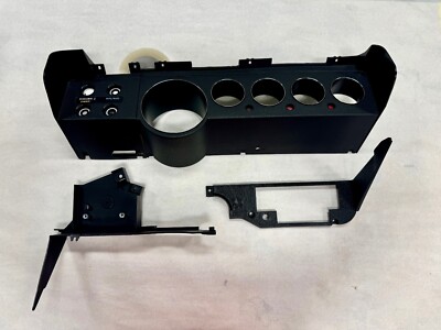 70 71 E Body Barracuda Cuda Challenger HEMI 440 dash gauge bezels trim ...