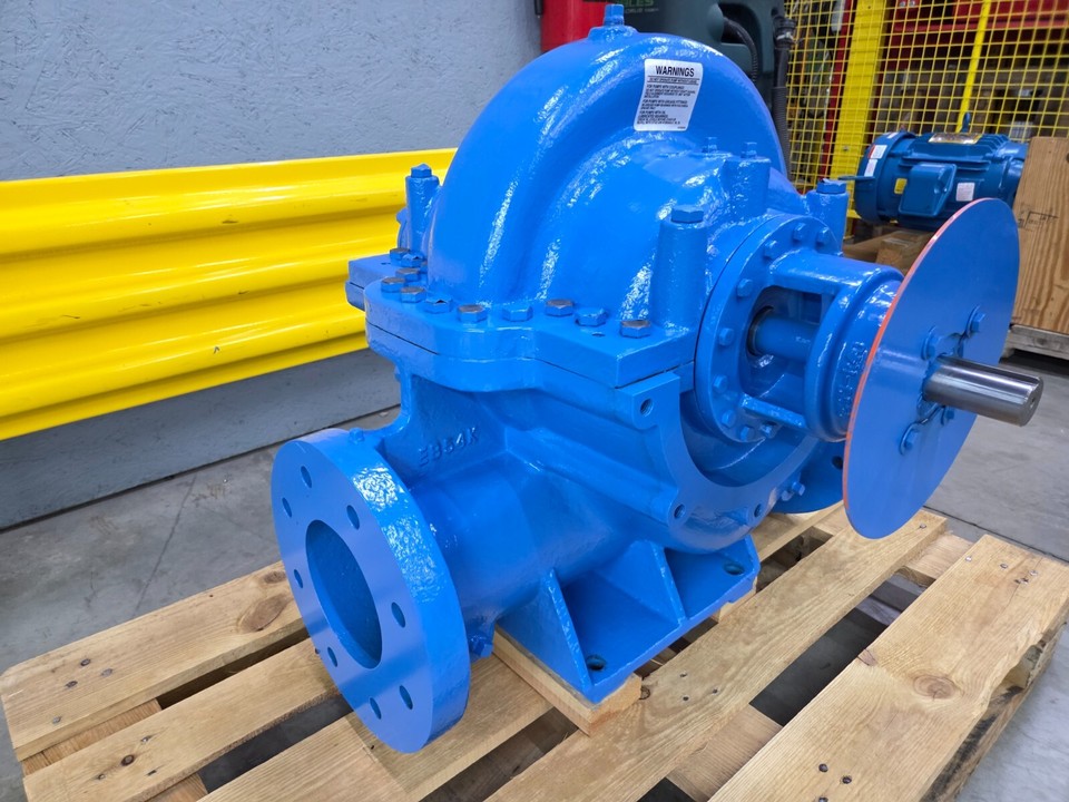 Grundfos Paco Split Case Centrifugal Suction Pump, 1895 GPM, 6" x 8" x ...