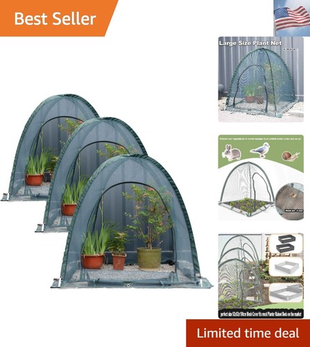 Pop up Gardening Net Cover,36x36x39 inch Pack of ,Pest Guard Cover for ...