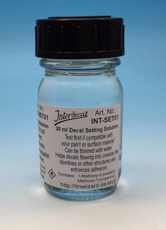 Decal Setting Solution Plasticizer Adhesive Enhancer 30ml (GP 36.63 ...