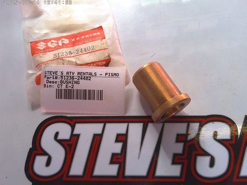 NOS SUZUKI 51236-24402 BUSHING, SUSPENSION | eBay