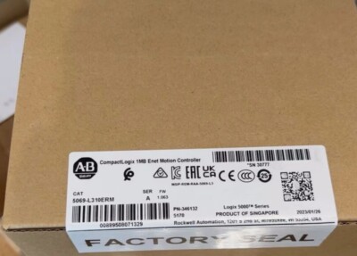 NEW Allen-Bradley 5069-L310ERM CompactLogix 5380 Controller 1MB 5069 ...
