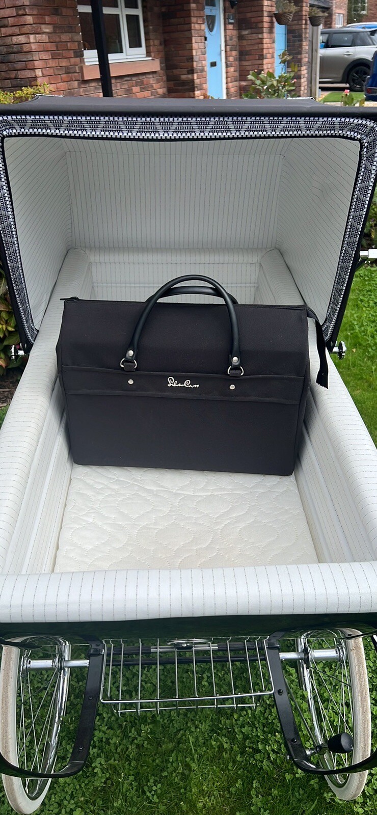 Silver Cross Coachbuilt Balmoral Pram Black | eBay UK