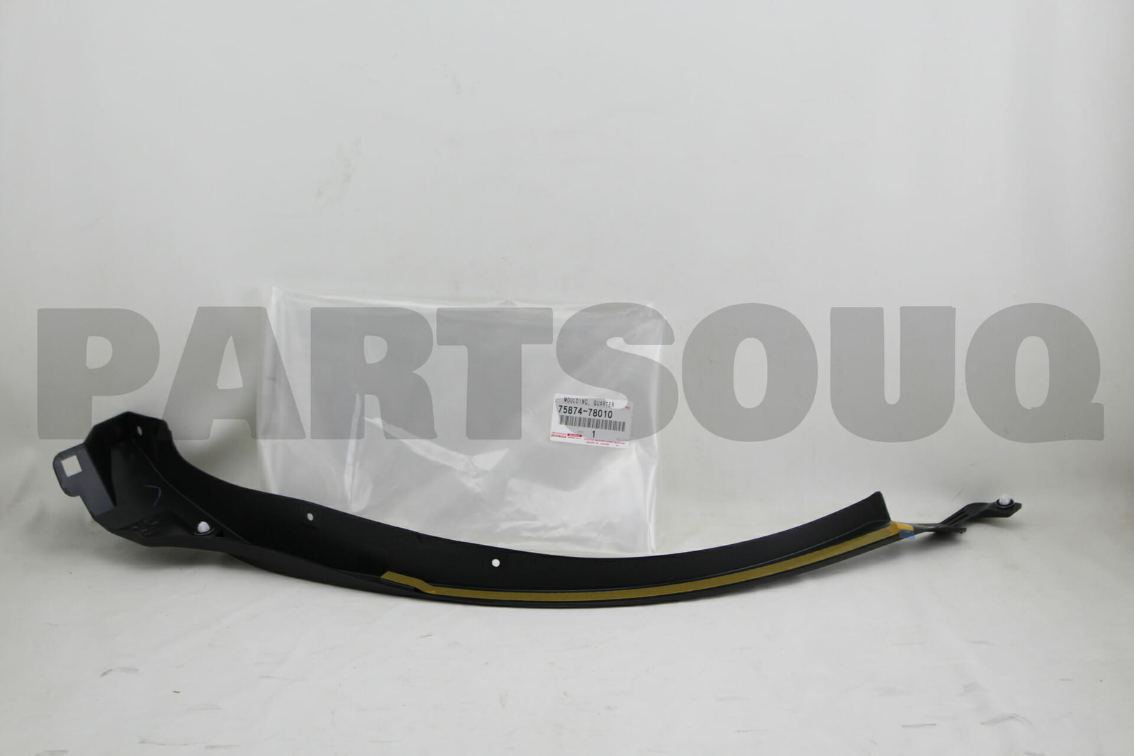 7587478010 Genuine Toyota MOULDING, QUARTER PANEL WHEEL OPENING, LH ...
