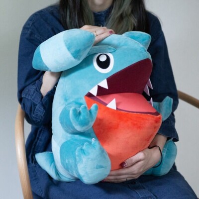Pokemon PC Cushion Gible Plush Doll Stuffed toy BANDAI Anime 16-in | eBay