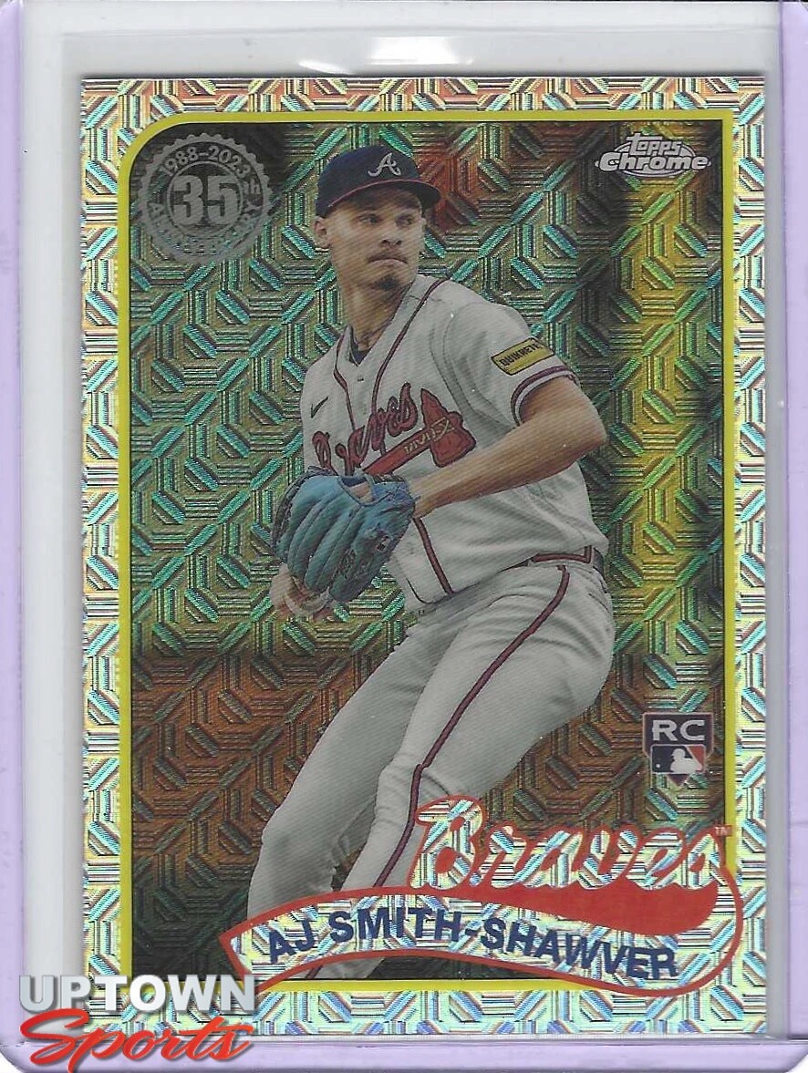 2024 TOPPS SERIES 1 1989 SILVER PACK AJ Smith Shawver z #T89C-66 ...