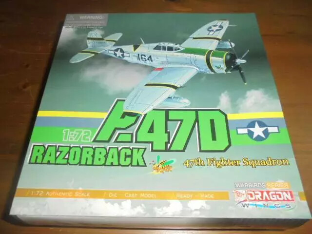 Rare MINT 1:72 DRAGON WINGS 50116 Republic P-47D Thunderbolt Razorback ...