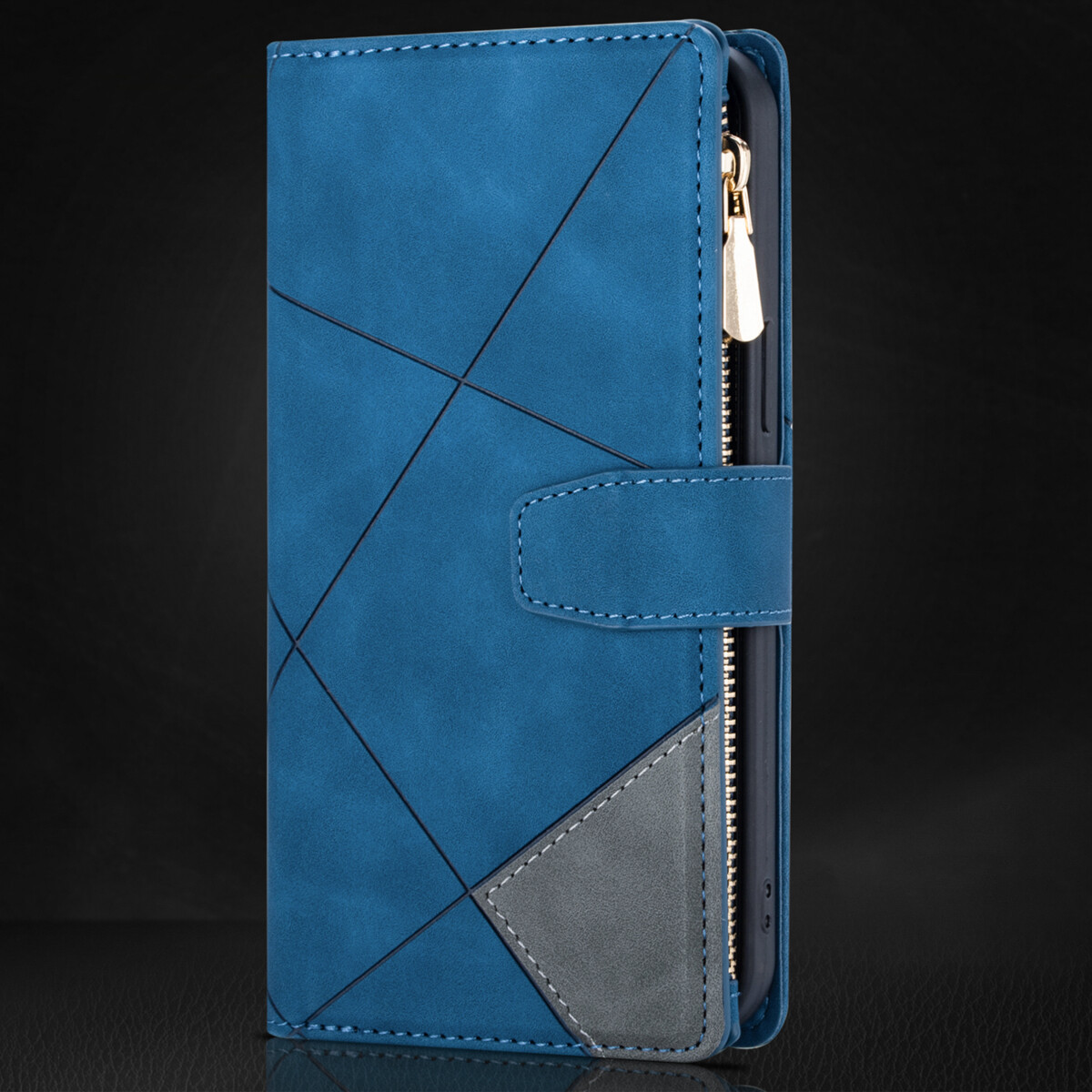 For Google Pixel 8 7 6 Pro 8A 7A Case Leather Magnetic Wallet Flip ...