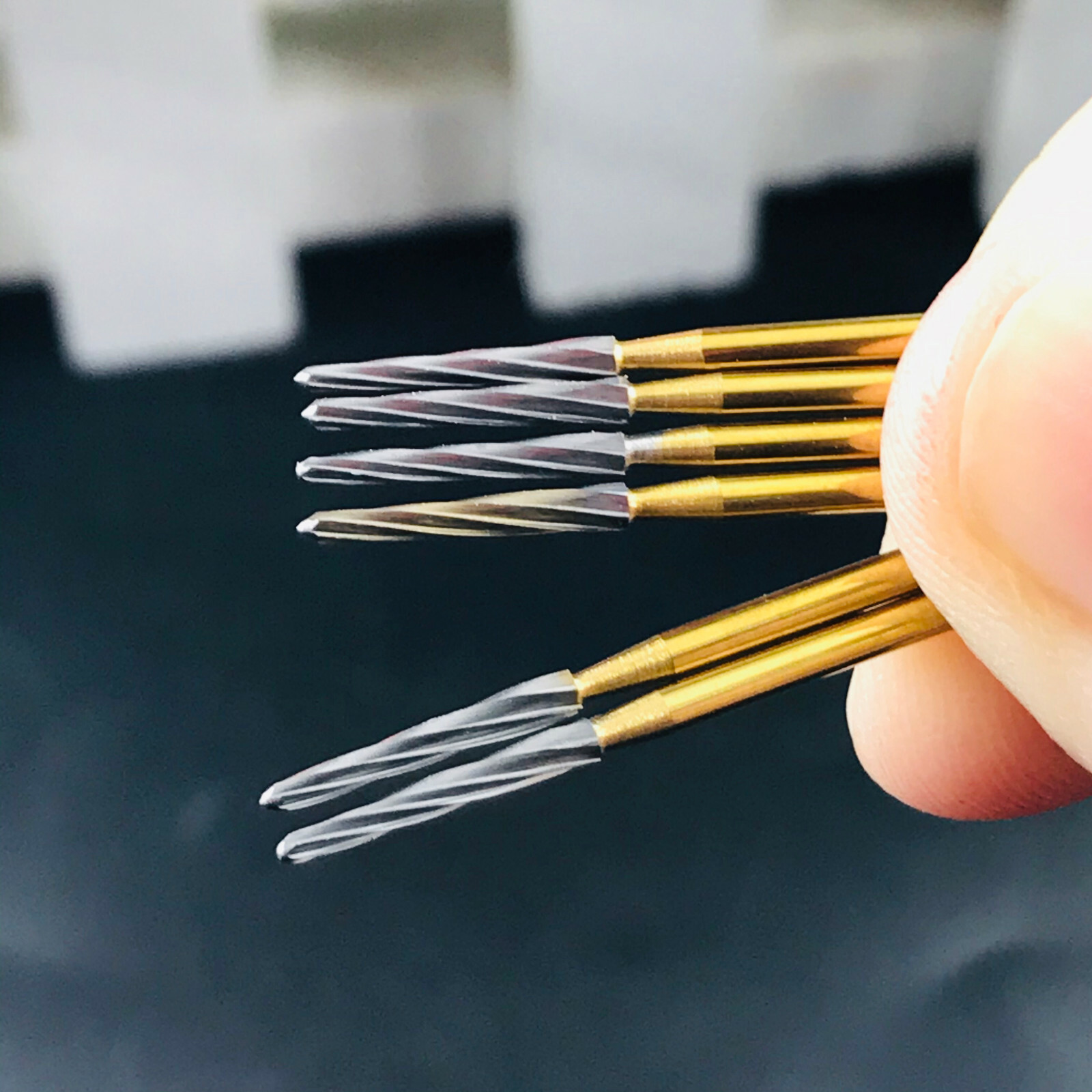 6pcs Dental Surgical Endo Zekrya Endo-Z Carbide Tungsten Drill Burr FG ...