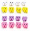 100pcs Molar Shaped Tooth Rubber Erasers Dentist Dental Clinic School ...