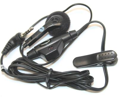 Mono Earphone Single Earbuds In-Line Remote Hands-Free Cordless Phone ...