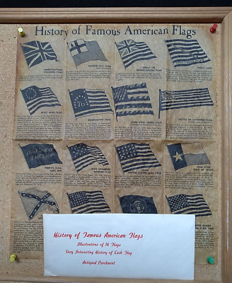 History of 16 Famous American Flags with information on each one with ...