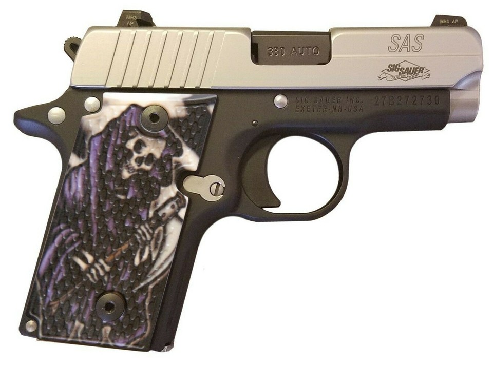 Grim Reaper Custom Sig Sauer P238 Grips | eBay
