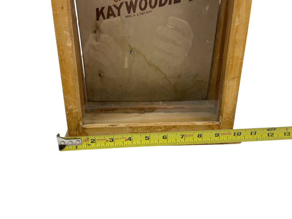 Vintage Kaywoodie Carburetor counter top pipe display case AS IS | eBay