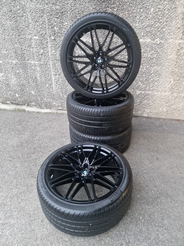 Jantes BMW Originales 22" Noires + TPMS & Pneus Offerts X5/X6 F15/F16 ...