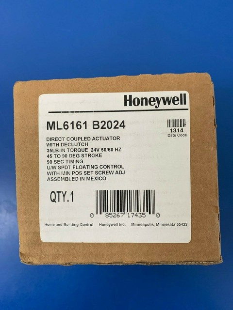 Honeywell ML6161B2024 Direct Coupled Damper Actuator for sale online | eBay