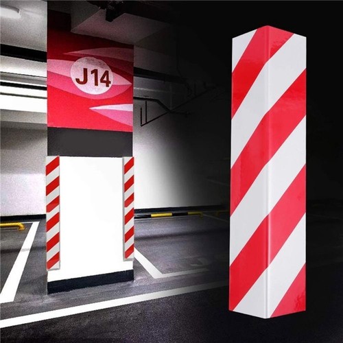Red White Car Foam Sticker EVA Car Park Wall Protector Warning Signs ...