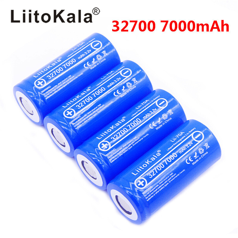 3.2v 7Ah 32700 Lifepo4 Rechargeable Battery for Battery Pack Electric ...