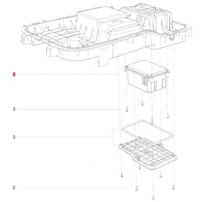 Batterie H500E H800E Original Bluebird Robot Rasenmäher Navimow AB12.01 ...