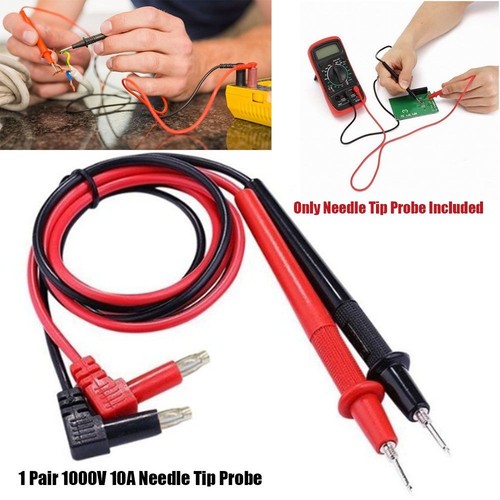 Digital Multimeters Needle Tip Probe MultiMeter Test Leads Universal ...