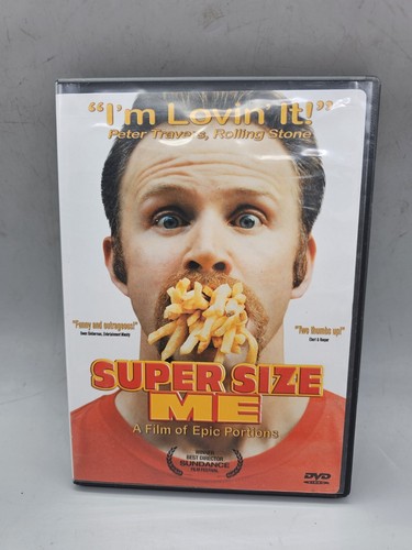 Super Size Me (DVD) Morgan Spurlock Documentary Fast Food | eBay