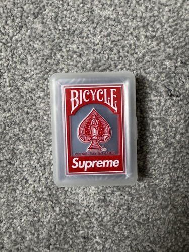 Supreme Bicycle Clear Playing Cards - FW20 | eBay