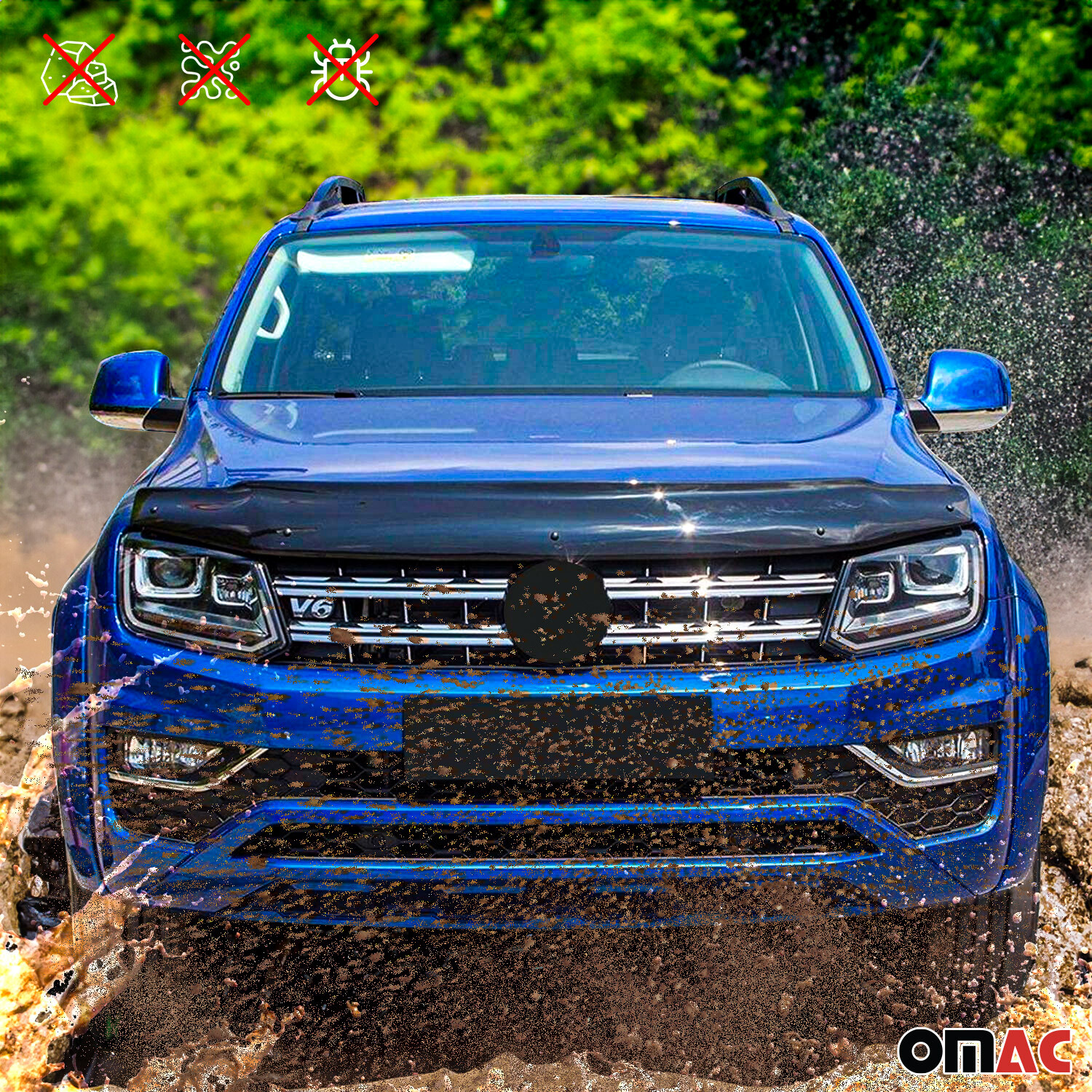 Front Bug Shield Hood Deflector for Mercedes Sprinter W907 910 2019 ...