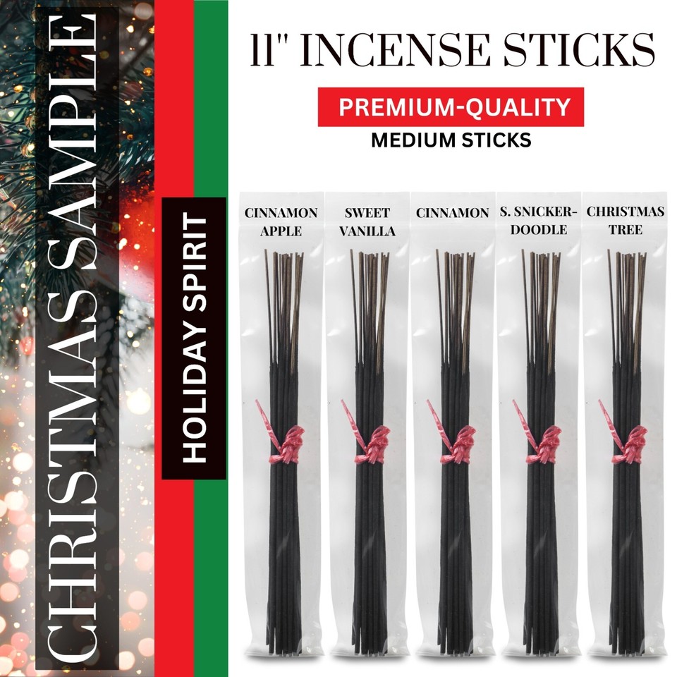11'' Incense Sticks 100 Bulk Pack Hand Dipped Mix Match Wholesale Huge ...
